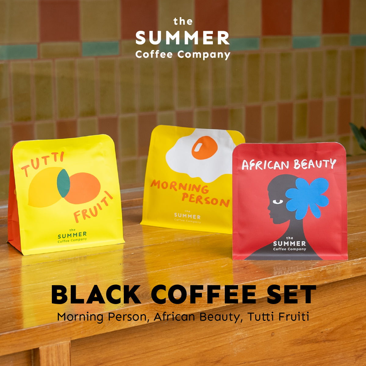 Summer Black Coffee Set เซ็ตเมล็ดคั่ว สำหรับกาแฟดำ - The Summer Coffee ...