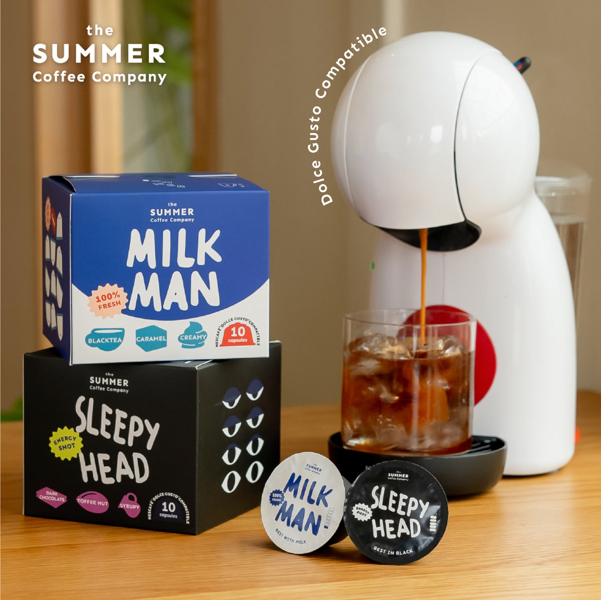 Coffee Capsule กาแฟแคปซูล ระบบ Dolce Gusto I The Summer Coffee Company
