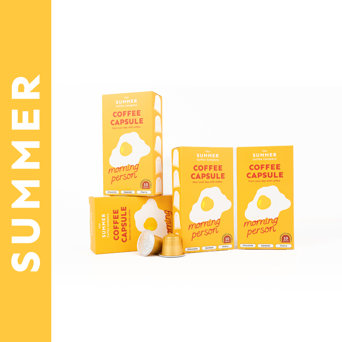 Coffee Capsule Set กาแฟแคปซูล ระบบ Nespresso I The Summer Coffee Compa ...